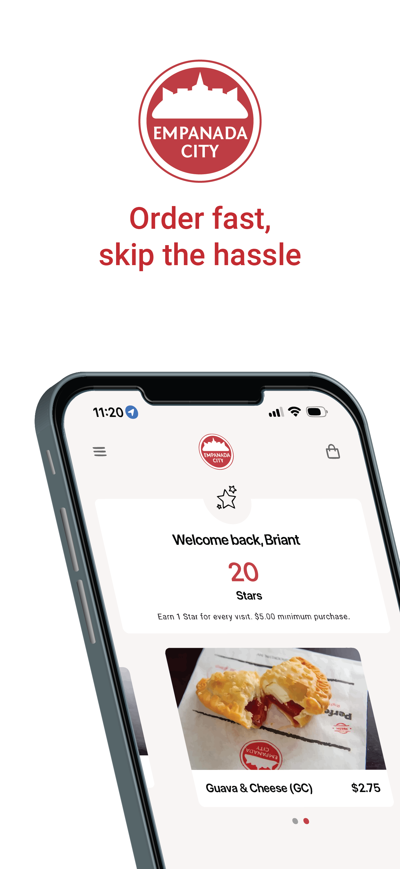 Made fresh right when you order | Empanada City